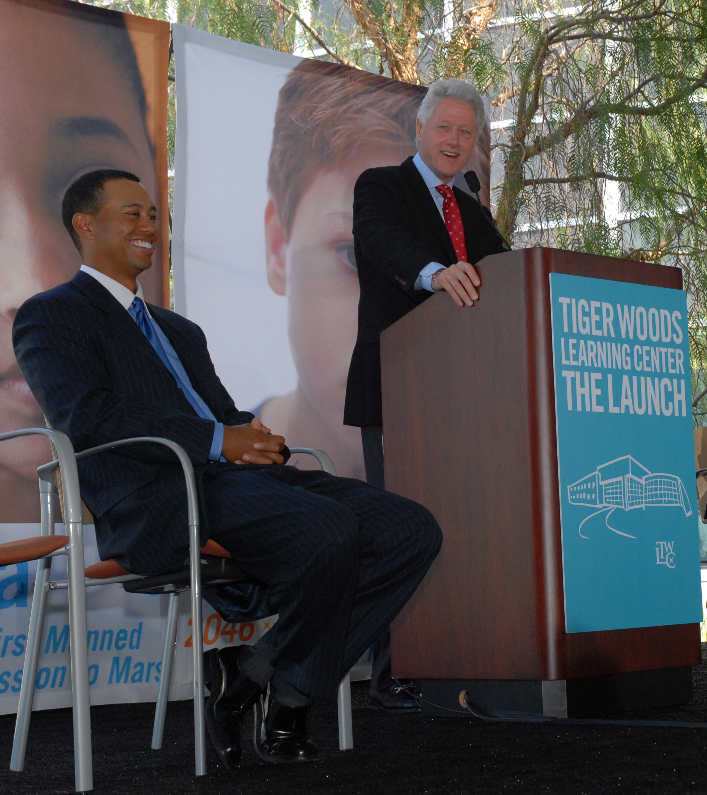 President Clinton's powerful speech that launched the Learning Center ...