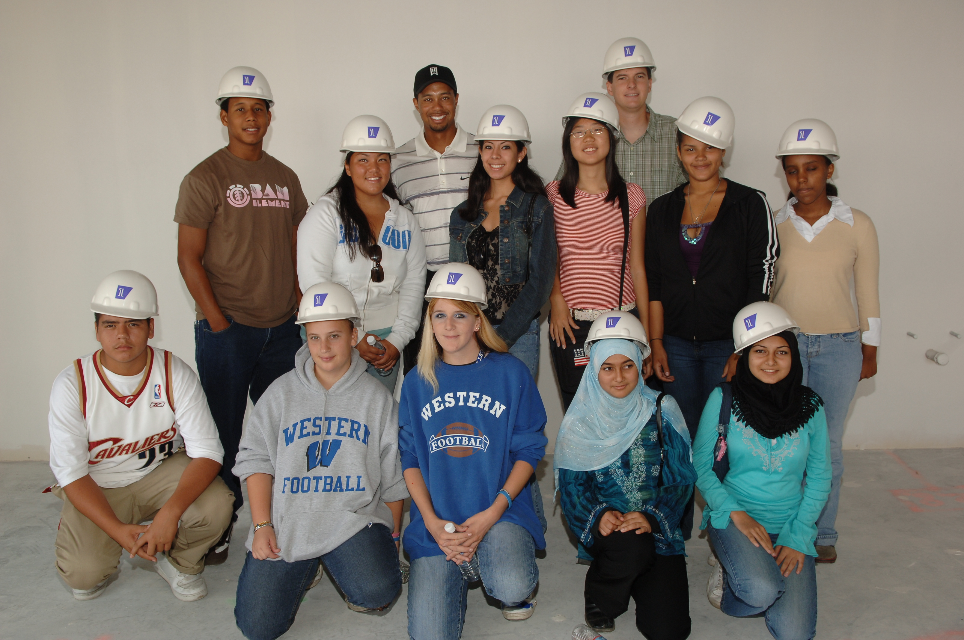 Flashback: Tiger's TWLC hard hat tour - Newsfeed