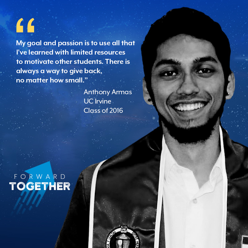 Circle of Impact: How TGR Foundation empowers Anthony Armas to pay it ...